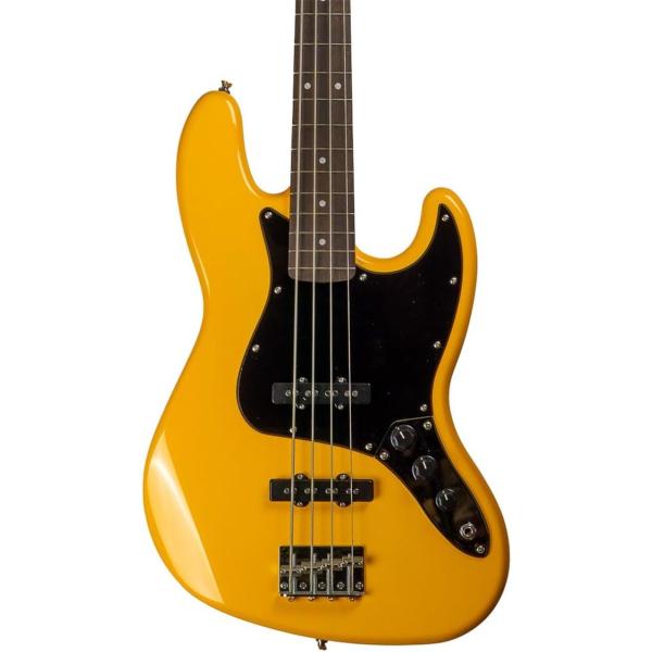 MB YELLOW BASSESは、「弾いていて楽しいベースを手頃な価格で！」という理念のもと、Gloxy シリーズの経験を活かして開発し完成しました。初めてのベースを探している初心者から、2 番目の楽器として高品質のベースを探しているミュ...