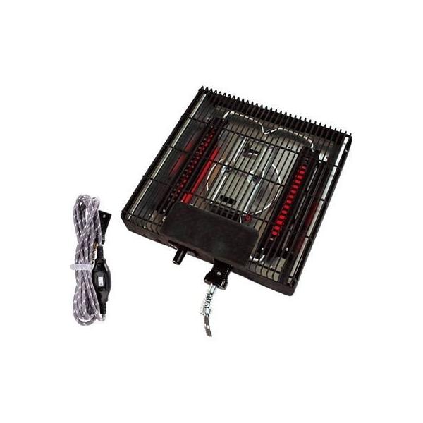 商品スペック・本体寸法:長さ295×幅290×高さ60mm・重量:1.6kg・適用木枠サイズ：750×750〜1500×900ｍｍ　　　　　　　　　高さ370ｍｍ・定格：AC100V 600W　・発熱体：クオーツヒーター300W×2・温度制...