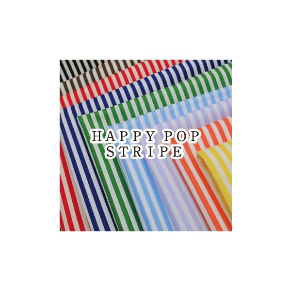 シンプルな細ストライプの綿100%スケアプリント生地 ソフトチンツ加工で滑らかな肌触りです薄手で扱いやすく、ギャザーも寄せやすい生地なのでデザインの幅も広がりますね約5mm幅の均一なストライプですっきりとした印象 くっきりとしたカラーはお子...