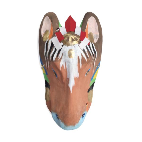 2026年 干支面（午・うま）　≪送料無料≫サイズ ： 約 13.5×23.5cm ・手作りの為、色合いなど画像と多少異なる場合がございます。・サイズは目安としてお考えください。現在製作中です出来上がり次第、順次発送手配しております現在、納...