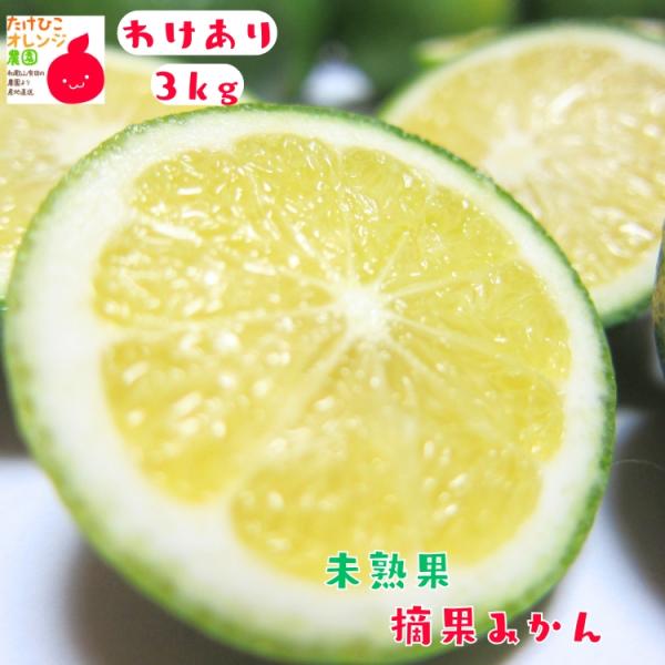 【発売日：2026年07月27日】摘果みかん（青みかん）は有田みかんが出来るまでの摘果作業の時に摘果してもいだみかんです。主に果汁を使って様々な使い用途があります。外皮のキズやサイズ不揃いなどご家庭用にピッタリのわけあり未熟果みかんです。小...