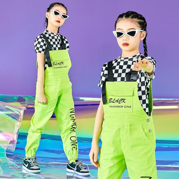 ダンス服装 体操服 JAZZ DANCE tシャツ スウェット キッズチアリーダー hiphop ヒップホップ 女の子 ステージ衣装 ダンスウェア 子供 応援団 運動会 甲子園 チアガール衣装 舞台演出服　おしゃれ　ストリート系　B系　K-...