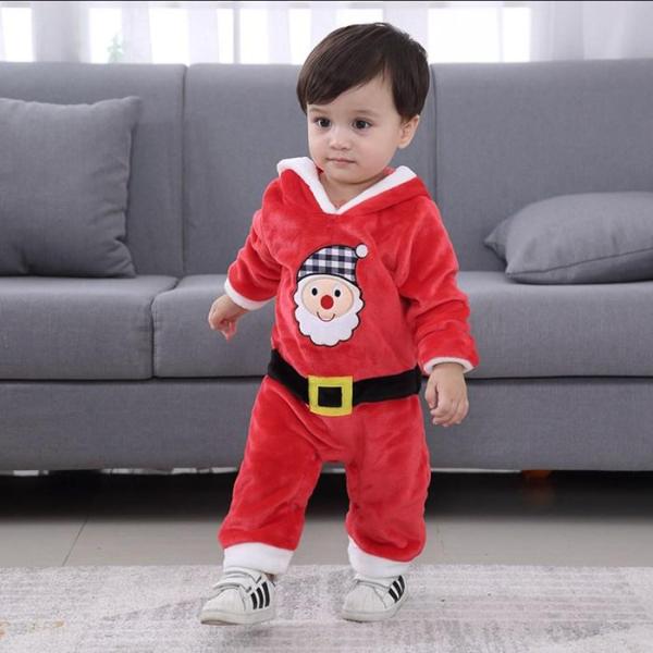 ベビー服 サンタ キッズ 赤ちゃん 子供用 コスプレ クリスマス 衣装 サンタクロース 赤ちゃん 子供 サンタ服 コスチューム サンタ イベント パーティー プレゼント品 番kami03カラー図色素　材綿混紡サイズ70 80 90 9570...