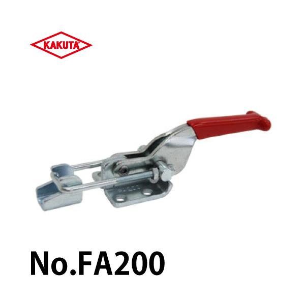 ●仕様□締圧力：3.2kN(320kgf)□質量：220g□材質：スチール（SPCC）□本体表面処理：ニッケル□ハンドルカバー材質：ポリ塩化ビニール□取付形状：フランジベース□ストローク：43.8ｍｍ□調整幅：13ｍｍ□使用に必要な高さ：1...