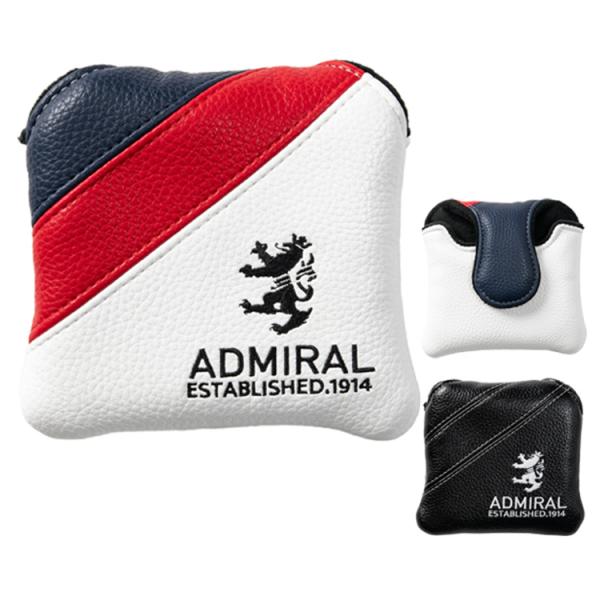 【商品情報】マレットタイプ用パターカバー。高級感のある深めのエンボス合皮を使用し、ゴルフシーンで映えるトリコロールカラーとブラックカラーがあります。ブラックカラーにはホワイトステッチを効かせてアクセントを加えました。商品名パターカバー マレ...