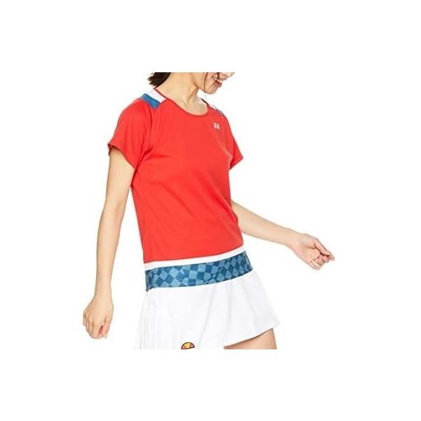 YONEX　（ヨネックス）　レディース　半袖　Ｔシャツ【特徴】日本バドミントン協会審査合格品UVカット付きで屋外のトレーニングやゲームに最適吸汗速乾性にすぐれているのでドライで快適にスポーツを楽しめます。　　　　　制電機能で衣服の嫌なまとわ...