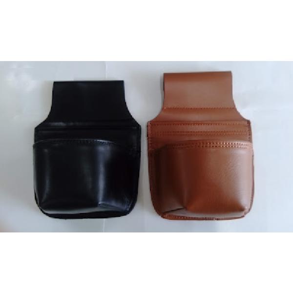 　本革　スコアーカード＆ボール入れポーチ　ベルト通しタイプ　　高級感のある牛革使用　★ご注文時に色をお知らせください。1個の金額になります。　　　　・（株）スポーツランドしが製　　*日本製　　　　・品番：MGC　　・サイズ：縦20.5×横1...