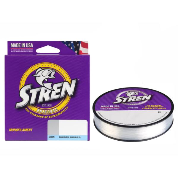 アメリカのナイロンラインのド定番、ストレーン・オリジナルのクリアブルーです。日本でも30年ほど前から販売されていたのですが、最近では殆ど見かけなくなりました。ただアメリカでは現在でもフツーに販売されている定番ラインです。 USA-8Lbsの...