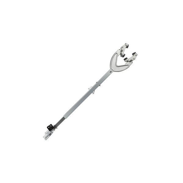 バスプロショップのショックアブソーバー付トランサムセイバーのロングサイズ です。船外機下部をトランサムセイバーで支える事によりエンジンの重量をトレーラーに分散させ、トランサムにかかる荷重を軽減します。またこのモデルはパイプ内に強力なスプリン...