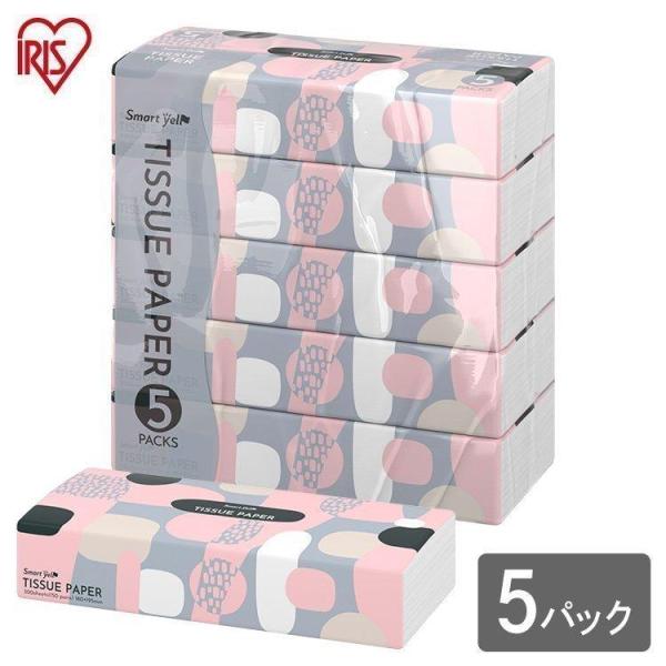 （検索用：ティッシュペーパー ティッシュ ソフトパック そふとぱっくてぃっしゅ てぃっしゅ スマートエール smart yell 伊藤忠紙パルプ まとめ買い 備蓄 ）