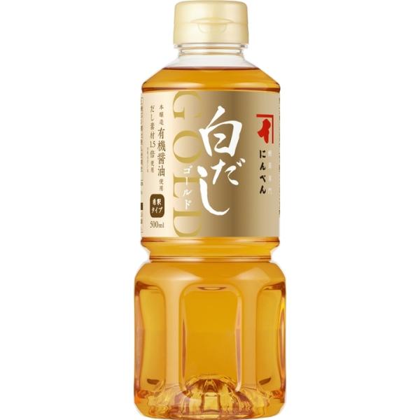 国内産の鰹節・さば節・宗田鰹節・北海道産昆布を使用。通常品よりだしの量を1.5倍多く加えた、化学調味料無添加の白だし。●内容量500ml×3本セット●原材料食塩（国内製造）、砂糖、酵母エキス、かつおぶし、さばぶし、有機しょうゆ、魚介エキス、...