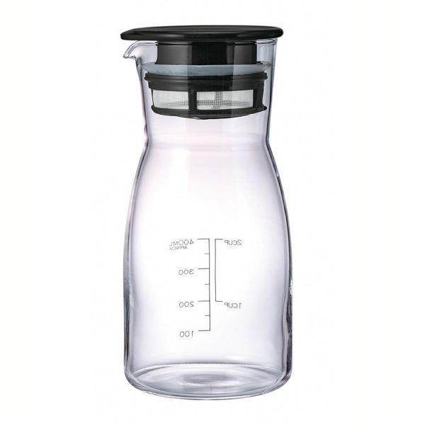 耐熱ガラス製なので、レンジ調理で素早くビネガードリンクを作ることのできる容器です。見て楽しい自家製のビネガードリンクは、お好みの果物とお好みの甘さで手軽に作ることができます。●商品サイズ（cm）幅約9×奥行約9.1×高さ約19●商品重量約3...