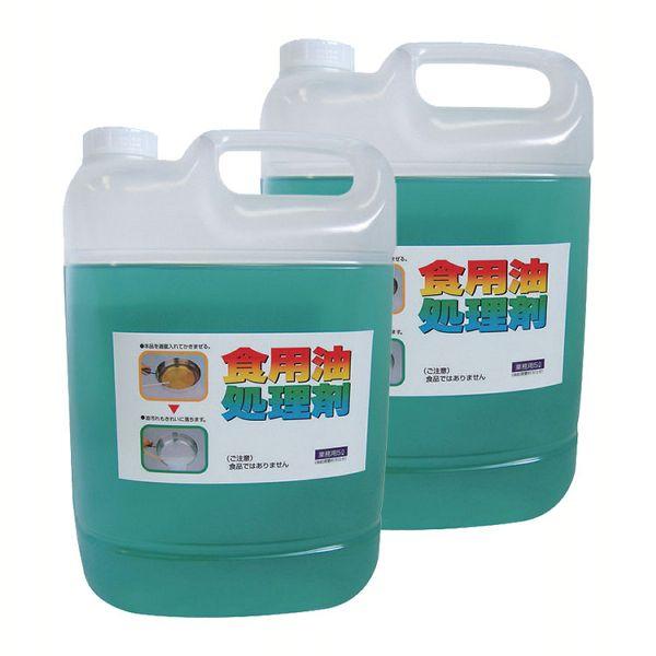 使用済みのてんぷら油に混ぜて洗剤、園芸用土作りに再利用できます。※リニューアルに伴い、パッケージ・内容等予告なく変更する場合がございます。予めご了承ください。●商品サイズ（cm）幅約22×奥行約12×高さ約31●内容量5L×2個●成分界面活...