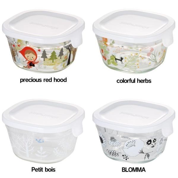 本体は耐熱ガラス製の保存用フタ付き容器で、酸や塩分の強い食品を入れても変色しません。透明で保存状態も一目瞭然、色や匂い移りもなしです。フタをしたまま、レンジOK！ラップ不要で経済的です。フタを外せばオーブンも使用可能です。熱湯消毒が可能なの...