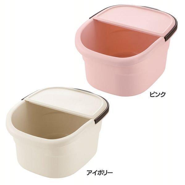 おうちエステ、ボディケアでリラックス。足元の冷え対策に最適。●商品サイズ（cm）幅約32×奥行約38.5×高さ約21●商品重量約700g●材質ポリプロピレン（検索用：Richell バス用品 浴用品 バケツ 足湯 冷え対策 フットケア フッ...