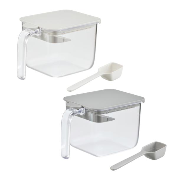 調味料ポット 調味料 密閉 乾かない 保存 キャニスター 砂糖ケース 塩入れ 密閉 密閉ケース 4976404277521 4976404277538）