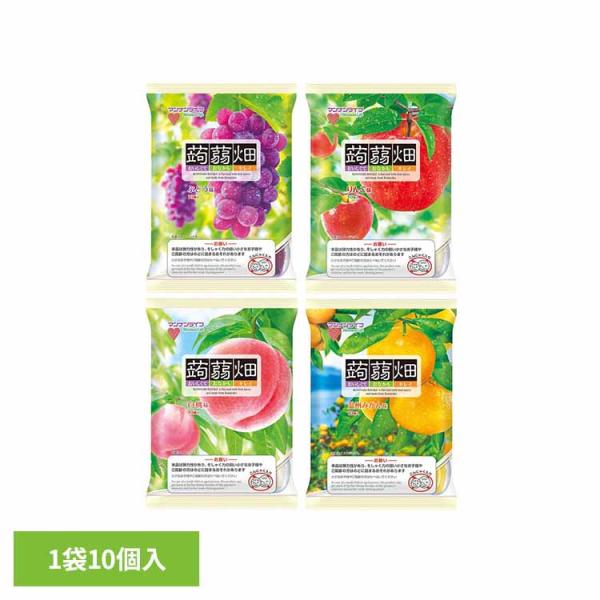 （検索用：こんにゃく畑 ゼリー こんにゃく 食物繊維 ヘルシー おやつ 果物 マンナンライフ 食感 もちむち ハートの容器 4902738270051 4902738270044 4902738270037 4902738270020）●翌...