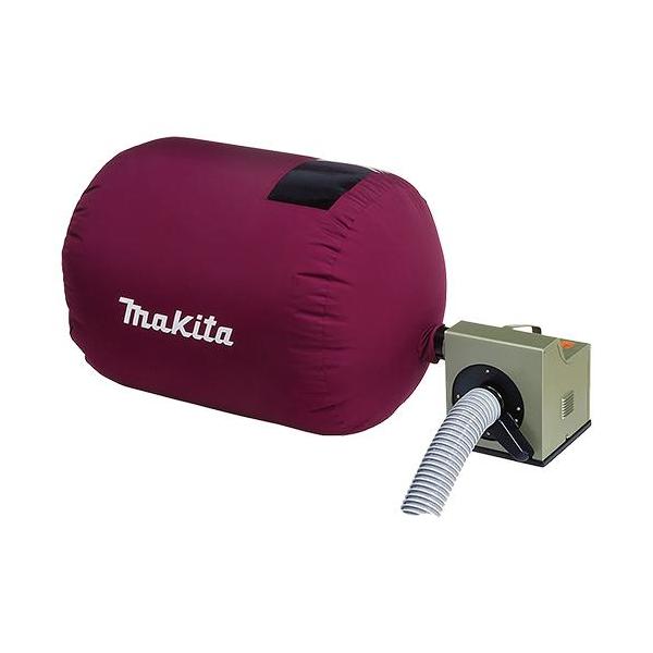 マキタ　木工用集じん機　410　ダストバッグ容量200L■木工機から出る木屑の集じんに■集じん＋搬送＋ブロワ(送風)に1台3役！■ダストバッグ容量200L■本体サイズ：幅287×高さ280×奥行285mm■ホース径φ75●最大風量：8.7[...