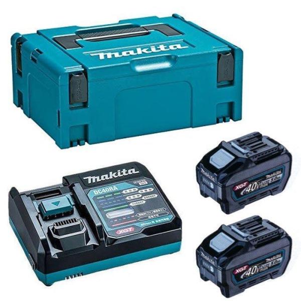 マキタ パワーソースキット XGT3 A-71978 (バッテリBL4050F×2個・急速充電器・マックパックタイプ2)【セット内容】■40Vmaxバッテリ(BL4050F/5.0Ah)×2本■40Vmax用急速充電器DC40RA■マックパ...