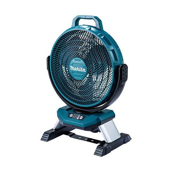 マキタ 充電式産業扇 CF301DZ 自動首振りモデル 14.4V/18V対応(ACアダプタ付/充電器・バッテリ別売)■ＡＣアダプタ付　※バッテリ・充電器別売■パワフルでも静かな運転音［騒音値］52dB(A)［ 強モード時 ］■自動首振り＆...