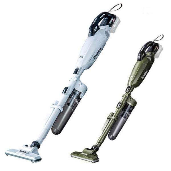 マキタ　40Vmax　充電式クリーナー　CL001GZCW/O　カプセル式＋ワンタッチスイッチ※バッテリ・充電器別売●ロック付サイクロンアタッチメント付●カプセル式＆ワンタッチスイッチ●低騒音65dB(A)/パワフルモード時●使い易くなった...