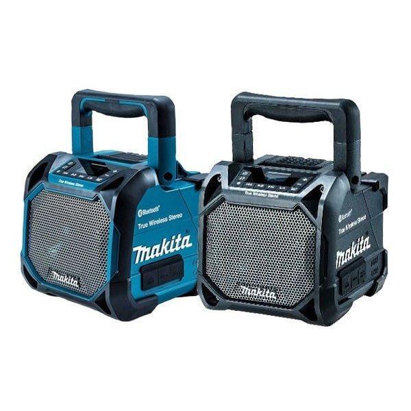 マキタ 充電式スピーカー MR203 Bluetooth/AUX外部入力対応 本体のみ(バッテリ・充電器別売)Bluetooth搭載●　本機2台があれば2台のスピーカから左右の音声チャンネルを再生！●　最大10台接続可能●　イコライザー搭載...