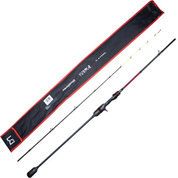 釣り竿タイプ：イカメタルロッド　ベイト全長：1.75m　2本継　パワー：ML　仕舞寸法：89cm　自重：89g　先経/元経：1.0/8.4mm　対応餌重：Max130g　PEライン：0.8−2.0【炭素繊維製】優れた炭素繊維で作られた竿,内...