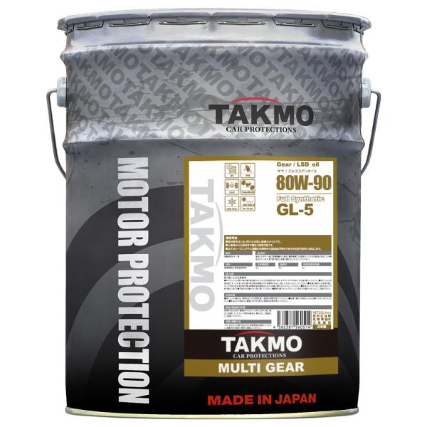 ■スペックSAE：80W-90容量：20L規格：GL-5相当ベースオイル：100%化学合成油 HIVI適合：マニュアルトランスミッション/ディファレンシャルギア（機械式LSD対応）引火点：230℃動粘度40℃cSt：130.00動粘度100...