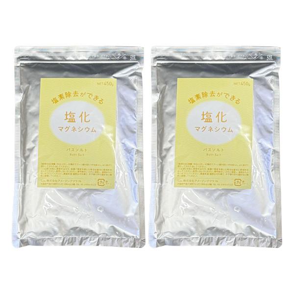 塩素除去もできる塩化マグネシウムの入浴剤です。・内容量(約） 450g×2個セット・使用方法 湯量150Lに対し、付属のスプーン擦り切り1杯を投入し、よく混ぜて溶かしてから入浴してください。・ご注意 ※お肌に異常が出たり、体調に異変を感じた...