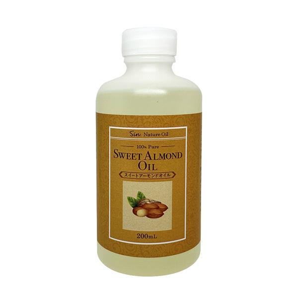 匂いもほぼ無く、非常に使いやすいキャリアオイルです。ベビーオイル、保湿オイル、クレンジングオイル、マッサージオイル、アロマのベースオイルとしてよく使用されています。 ・成分 スイートアーモンドオイル100％ ・使用上の注意 ※皮膚あるいは体...