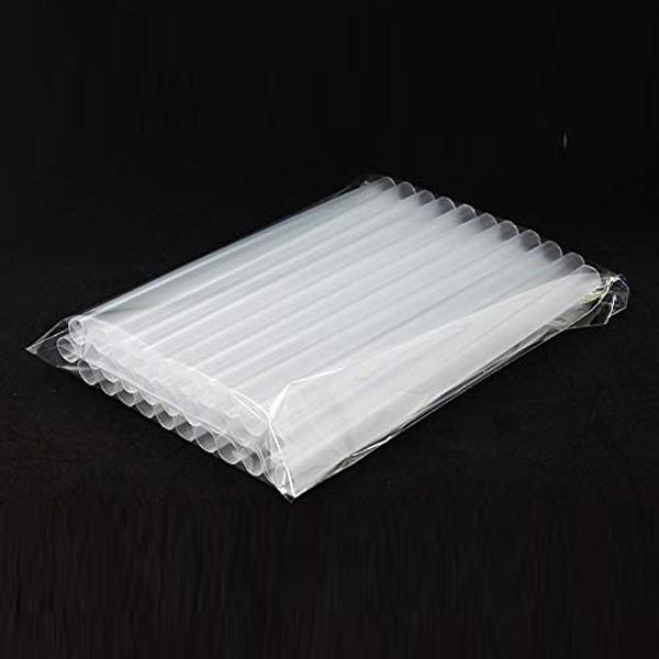 使いやすい半透明色の太いストローです。 人気のタピオカドリンクを飲むときの必須アイテム。お得な30本入りで業務用にもおすすめです。 タピオカはもちろん、スムージー用にもおすすめです。・サイズ 約　直径11mm〜12mm 長さ18cm（若干の...