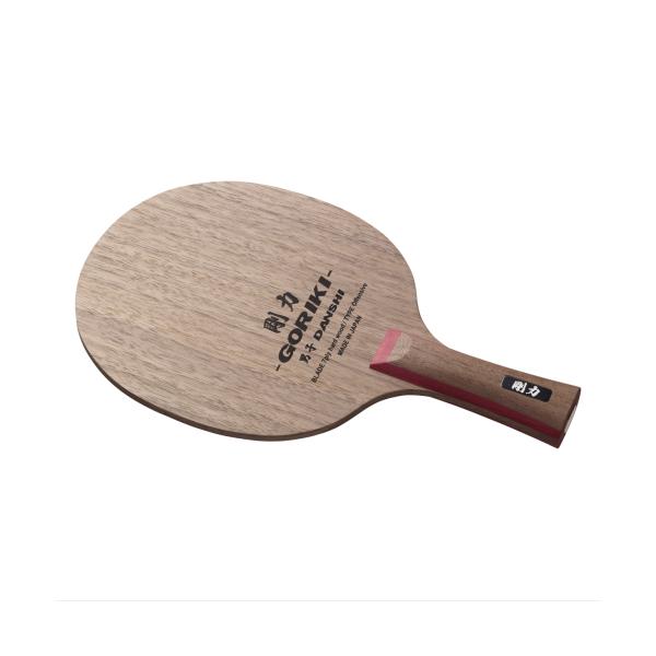 男には男の武器がある　破壊力を宿す超剛打 両面に裏ソフトラバーを貼ることを想定した剛力ラケット！安定感のあるカウンターで相手を押し切り、破壊力のあるパワードライブ一発で勝負を決める！7枚合板の内側3枚を厚くすることで、スピード性能を向上。先...