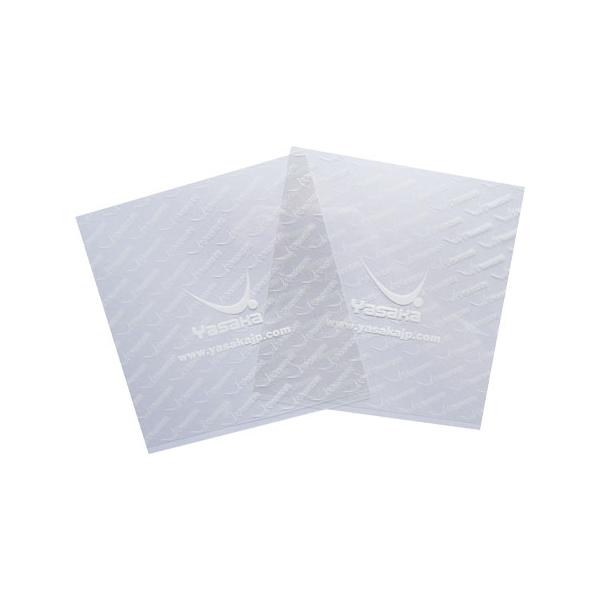 保管時のラバー劣化を防止する<br>粘着力のあるシートでラバー表面にしっかりと貼り付き、保管時のラバーの劣化を防止します。