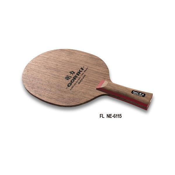 個性は武器だ！ バック面にスポンジの薄い異質ラバーを貼ることを前提として「ラケットは重いほうが良い」というスタイルに仕上げました。バック面の異質ラバーを操り、変化＋掴んで弾く力強いスマッシュで相手を翻弄します。重量級で大きめなブレードは、相...