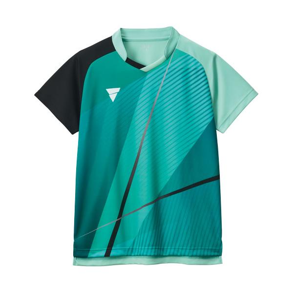 【発売日：2026年04月15日】・斜めに走るラインとストライプ柄を組み合わせた、スピード感のあるユニゲームシャツ。・よく見るとストライプ調のパターンと切り替え構成になっており、動きの方向性を視覚的に強調するグラフィックが特長です。・プリン...