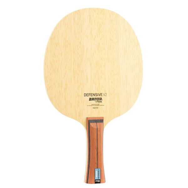 守備力を特化させたラケット弾みは抑えコントロール性能が非常に高く、初級者、中級者の方のフォーム作りや守備力を身につけることに適したラケット。※J.T.T.A.A.日本卓球協会公認