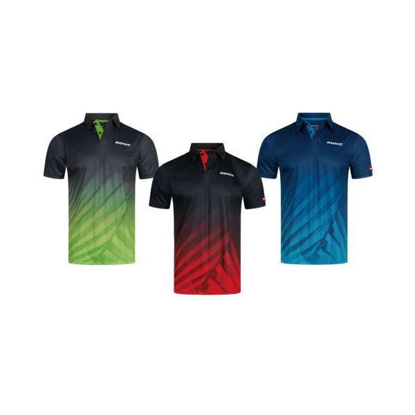 流行のヨーロピアンスタイル。落ち着いたカラーで、チームウェアにも最適な１枚です。ドライライト素材でプレーも快適に。商品コード  ：GL134素材 ：ポリエステル100%、ドライライトカラー ： ブラック×レッド、ブラック×グリーン、ネイビー...