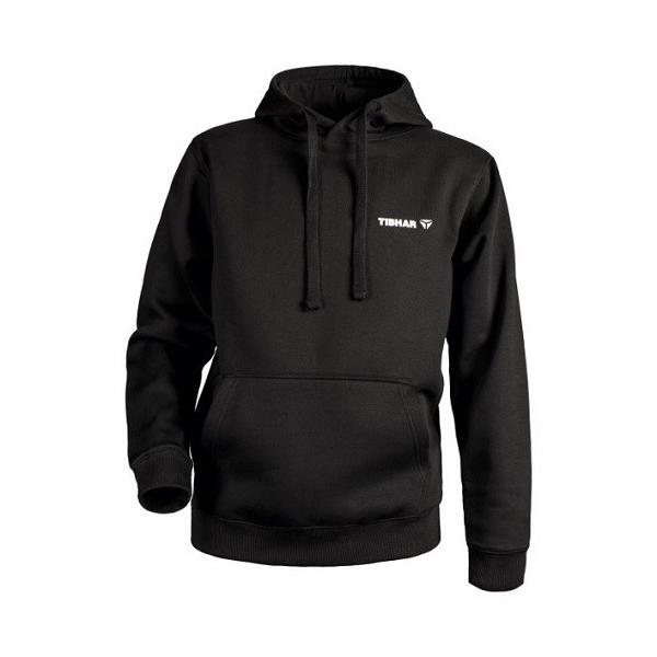 裏起毛で暖かいフーディーブラックの生地にホワイトのロゴ、飽きの来ないシンプルなデザインカラー: ブラックサイズ:XS〜XL　(男女兼用)素材:ポリエステル100%