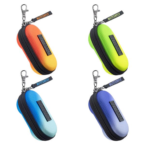 ボール2個を収納可能。40mmボール、44mmボールの両方に対応しています。◆素材：生地＝ポリエステル420デニール、プレート＝亜鉛合金◆商品名：ネルティオ・２ボールケース◆カラー：パープル（243）、フラッシュレッド（007）、ライム（1...