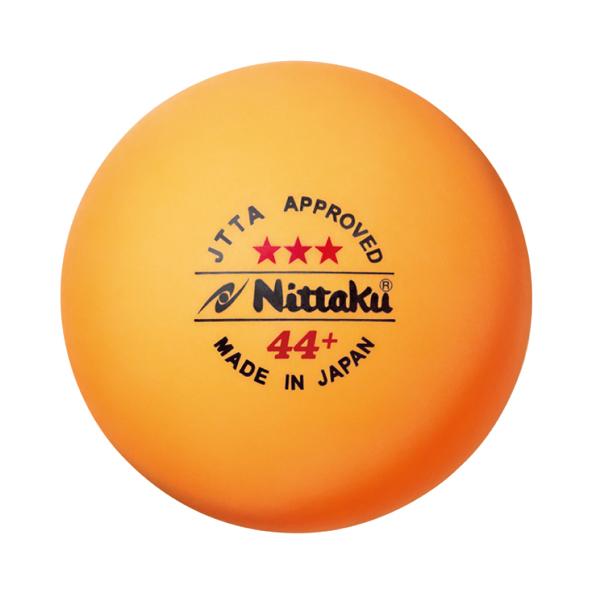 ◆素材・材質：プラスチック◆カラー：オレンジ◆サイズ：44mm◆数量：3個入◆カテゴリ：ラージ44ミリ◆分類：公認球◆原産国：日本◆備考：日本卓球協会使用指定球SHOP：4箱=1ダース