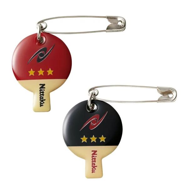 ゼッケン止め用安全ピン（2個入=1組）■素材： ステンレス■サイズ： 本体サイズ：２０×１７（mm）