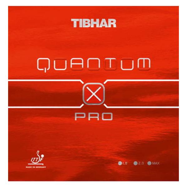 ●回転系テンション： OFF●硬度： 47.5●スピード： 115●コントロール： 95●スピン： 115●サイズ： 1.8/2.0/MAX●カラー： 赤、黒、ピンク、ブルー、グリーン●QUANTUM X PROは現在の主流であるスピンテン...