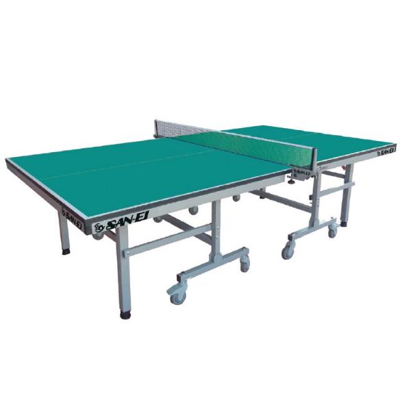 ■カラー：レジュブルー■サイズ/長2740mm×幅1525mm×高760mm（国際規格・セパレート式キャスター付）■天板/メラミン化粧張パーティクルコアボード・特殊シルクスクリーン仕上げ■厚さ/25mm■枠/50mm■脚/紛体塗装(アジャス...