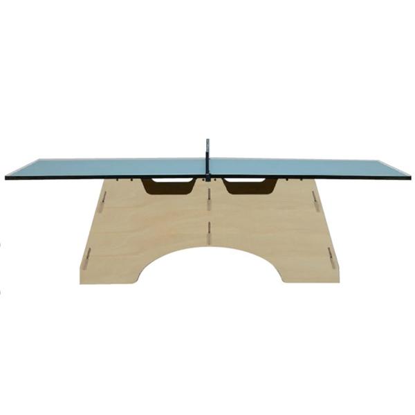 シンプルなデザイン カスタマイズも自由！◆カラー:ブルー◆サイズ:l2740mm×W1525mm×H760mm◆重量/約90kg◆仕様:[天板]メラニン化粧張パーティクルボード・厚さ22mm特殊シルクスクリーン仕上げ 脚部:木製合板・厚12...