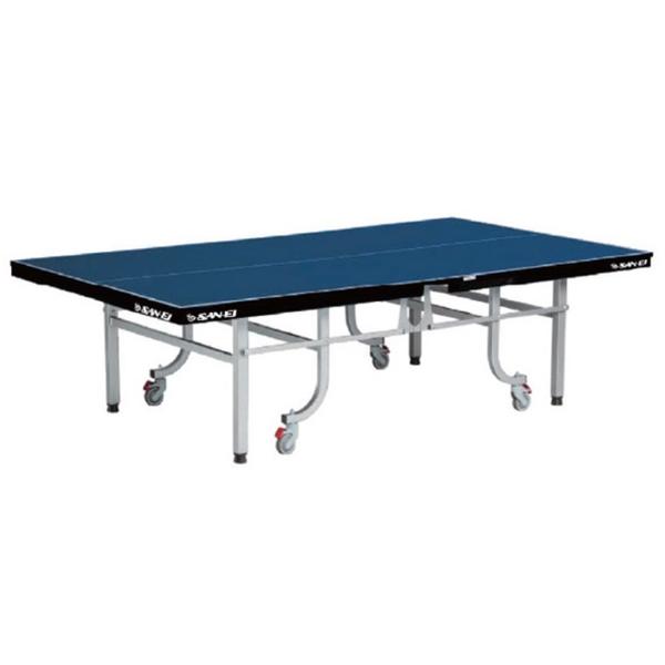 ■カラー：天板/ブルー■サイズ：全長：2740×幅：1525×高さ：760mm（国際規格）■天 板：メラミン化粧張パーティクルボード特殊シルクスクリーン仕上げ■厚さ：25mm■枠付：50mm■脚部：粉体塗装仕上げ(アジャスター付)■脚(角パ...