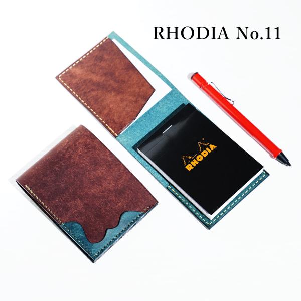 ロディアNo.11用のレザーカバーになります。(1)メイン部分と(2)パーツ部分をプエブロ4色からカラーオーダー可能です。●プエブロレザーイタリアのフィレンツェにあるタンナー、バダラッシー・カルロ社の高級革。時間をかけてゆっくりとオイルを加...