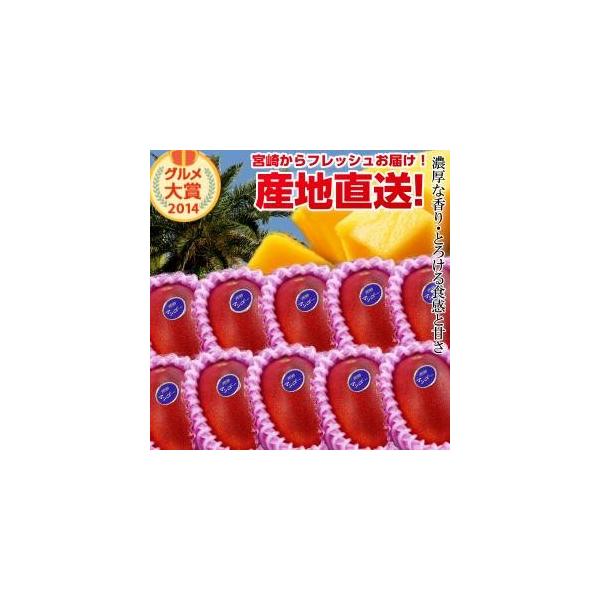 【商品名】宮崎完熟マンゴー【内容量】特大１０玉（約４５０ｇ×１０玉）【産地】宮崎県産【配送方法】宅配便■黒い斑点について■果皮表面に出来る黒い小さな斑点は、もともとマンゴーの木が保有しているタンソが原因です。バナナでいうシュガースポットのよ...