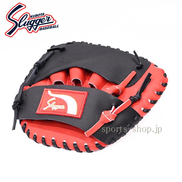久保田スラッガー（kubota　slugger）トレーニング用　グラブ　限定品品番：LT25-GS2FGS型硬式、軟式、対応カラー：ブラック×レッド右投げ用カタログ未掲載の限定カラーフィリピン製