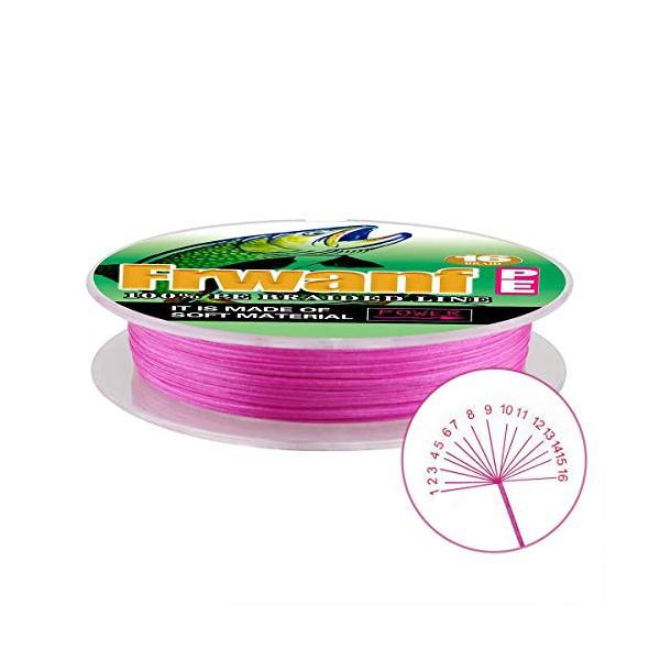 【ご購入後の当店からの連絡はご登録のメールアドレスに通知いたします。必ずご確認ください】??X16の超強力ポリエチレン（HHMWPE）繊維：日本製のハイパフォーマンスラインにも使用されている『超強力ポリエチレン繊維「ダイニーマ」』を100％...