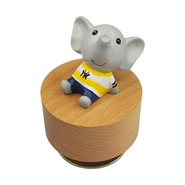 【ご購入後の当店からの連絡はご登録のメールアドレスに通知いたします。必ずご確認ください】回転式オルゴール。曲：You are my sunshine。友人、配偶者、恋人、親戚、またはご自身へのギフトとして可愛く創造的な製品です。